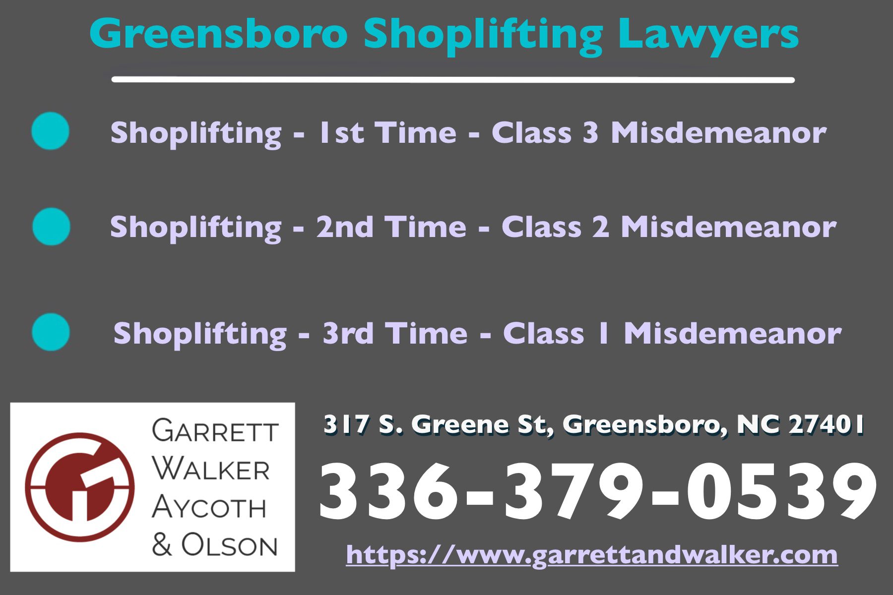 Greensboro Shoplifting Attorney | Theft Lawyers Greensboro, NC